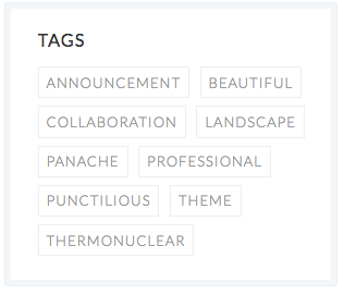 How to show Tag Cloud widget on WordPress – Avada