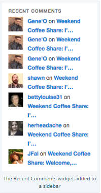 How to add Recent Comments widget on WordPress